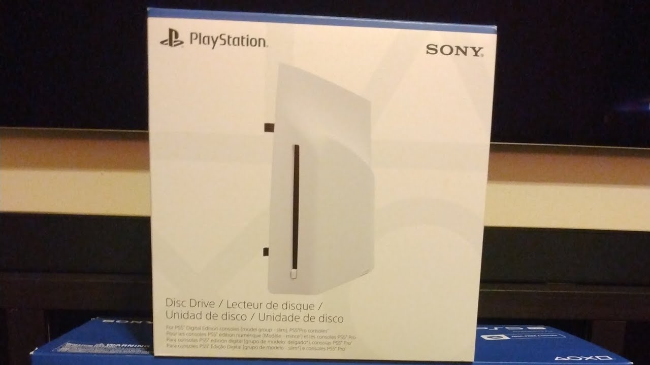 Unboxing and Installing a Disc Drive - PS5 Pro - YouTube