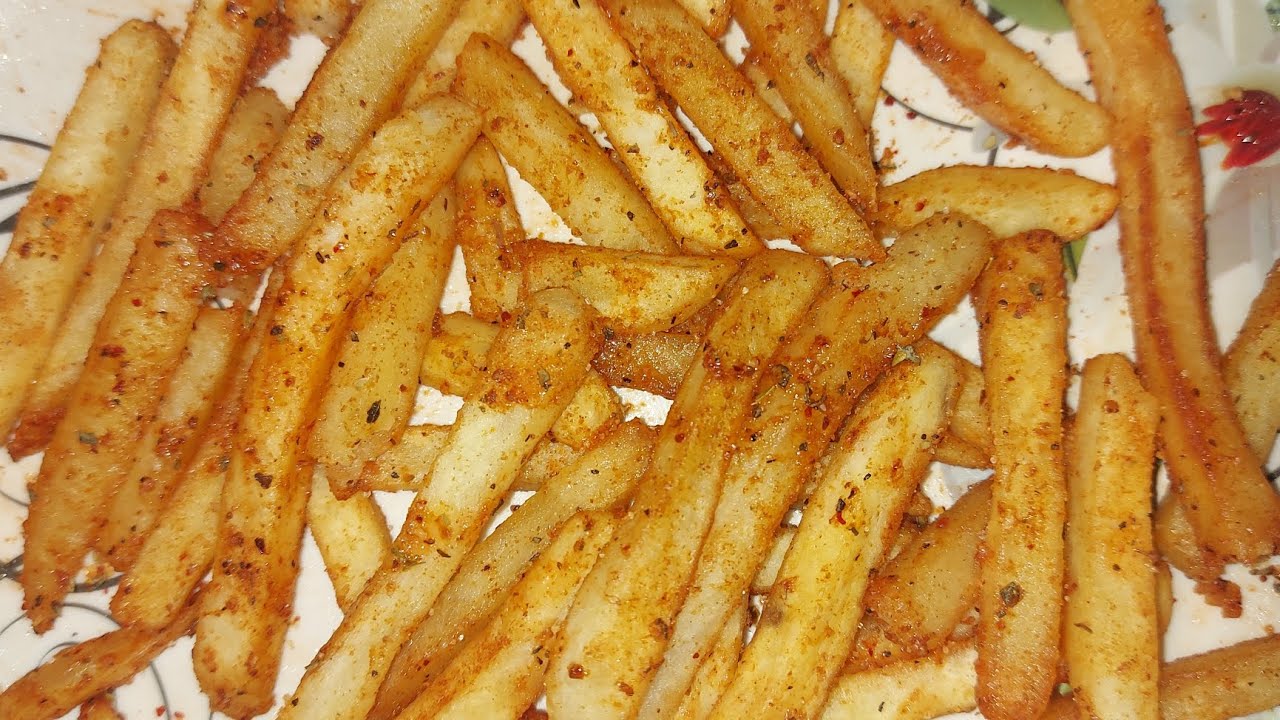 Peri Peri Fries🍟|| McDonald's Style Potato French Fries🥔Recipe - YouTube