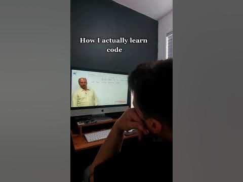 How people think I learn code - YouTube