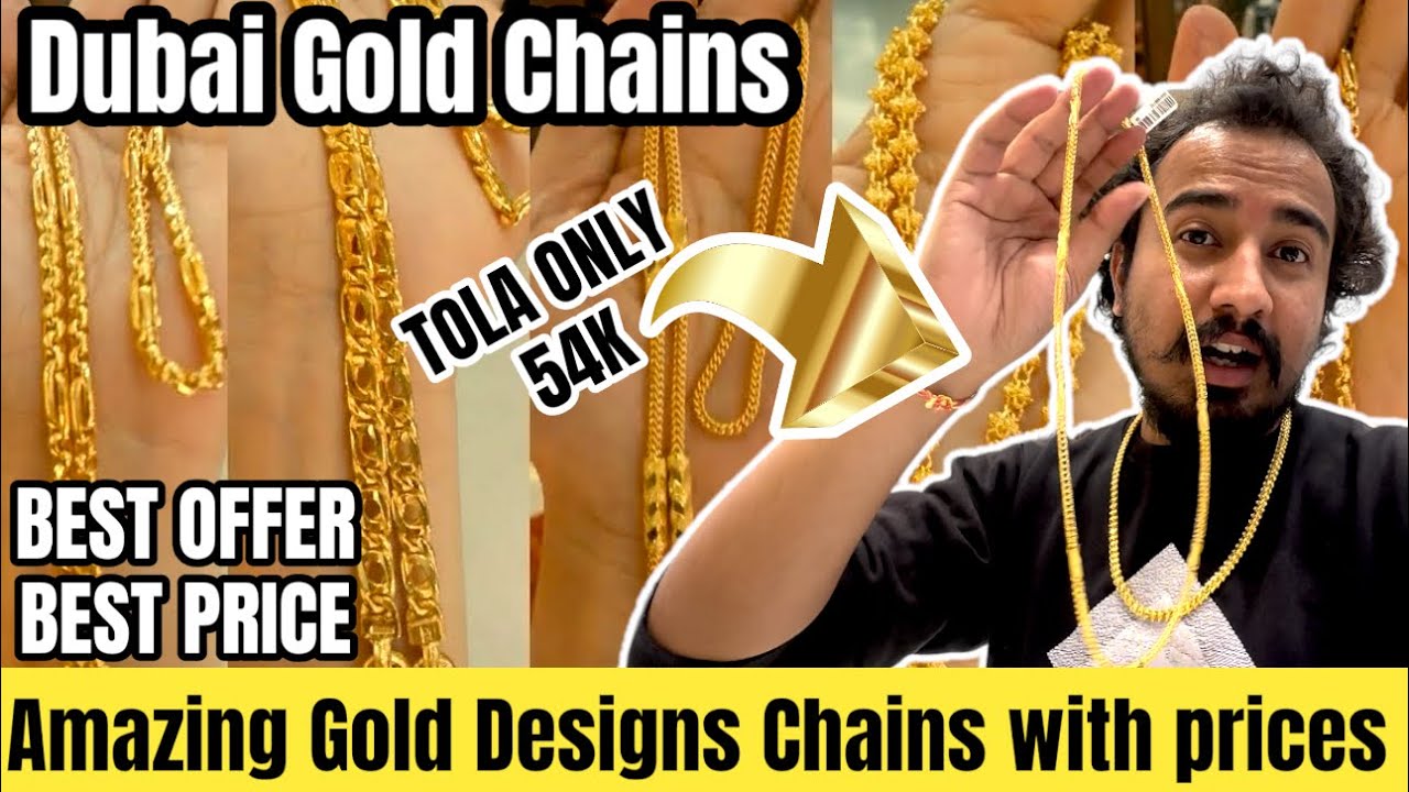 Gold Chain Amazing Designs With Prices | Best Price Gold Best Designs ...