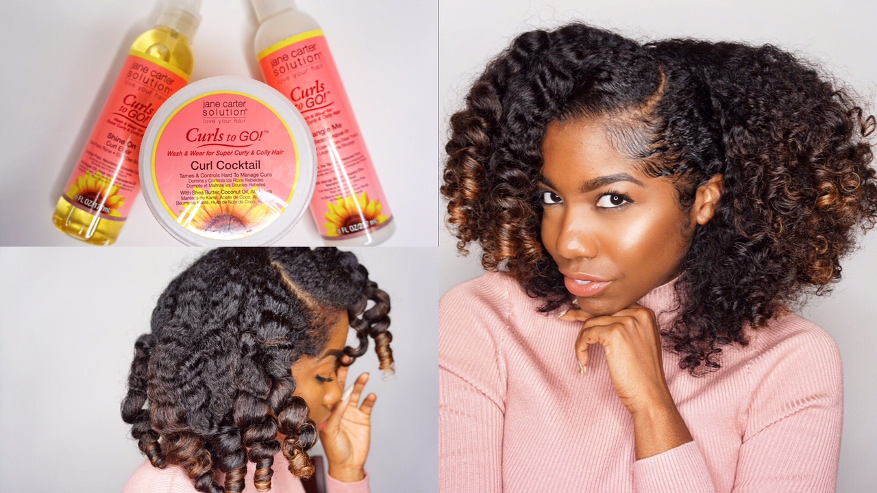Minimize Shrinkage & Get Big Curly Hair ft. Jane Carter Curls To Go ...