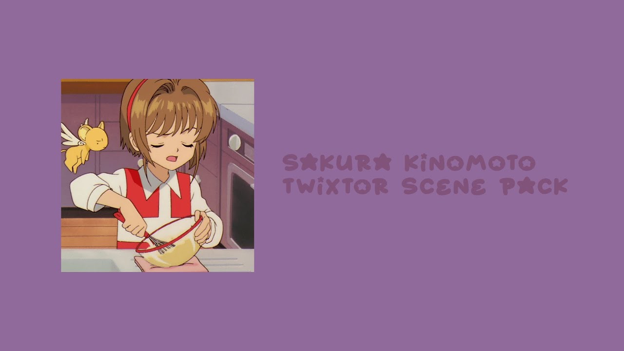sakura kinomoto twixtor scene pack #2 cardcaptor sakura - YouTube