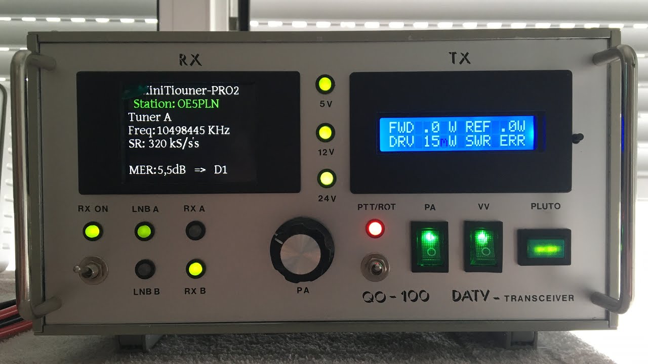 QO 100 DATV Transceiver PA 2023 Teil 3/3 - YouTube