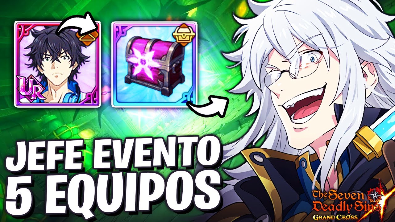 5 EQUIPOS para JEFE DE EVENTO COLLAB SHIELD HERO! KYO ETHNINA - Seven ...