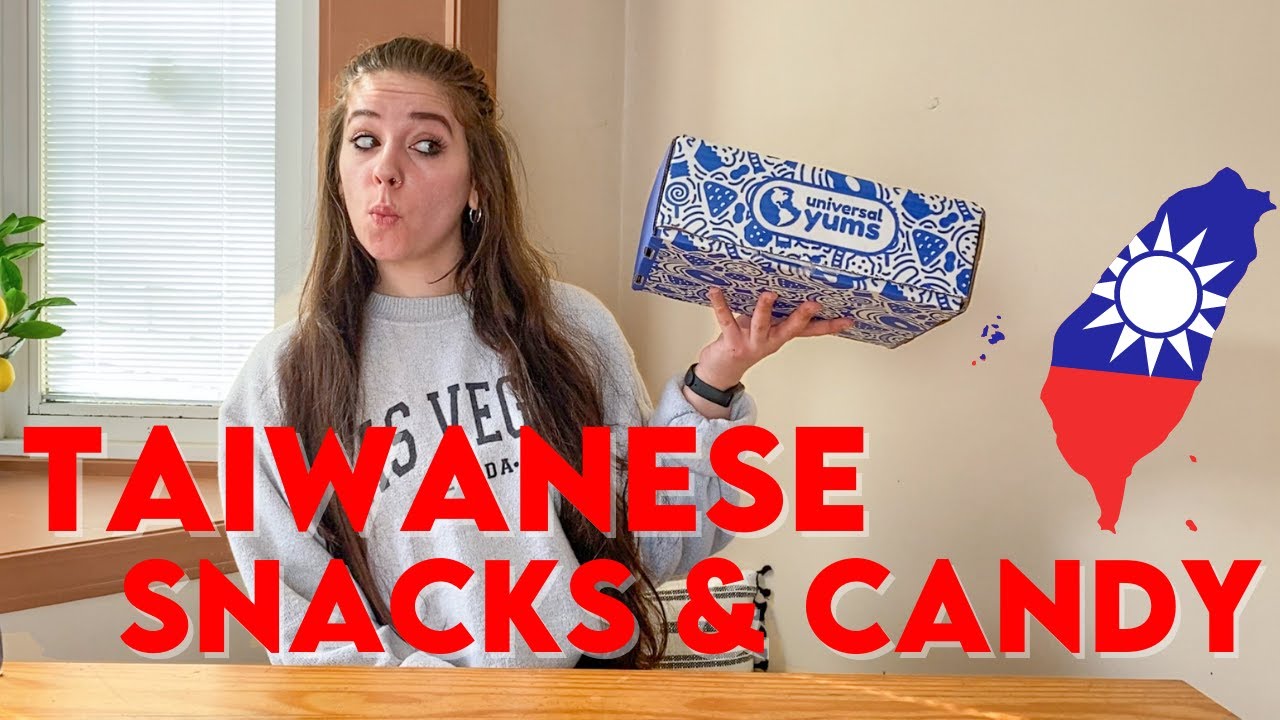 Taiwanese Snacks and Candy Taste Test | TAIWAN UNIVERSAL YUMS UNBOXING ...
