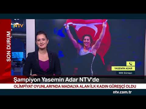 NTV | Olimpiyat madalyalı Yasemin Adar NTV'de