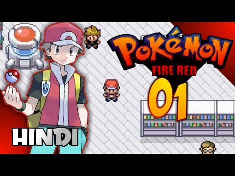Pokémon FireRed Gameplay Part-1(In Hindi) - YouTube