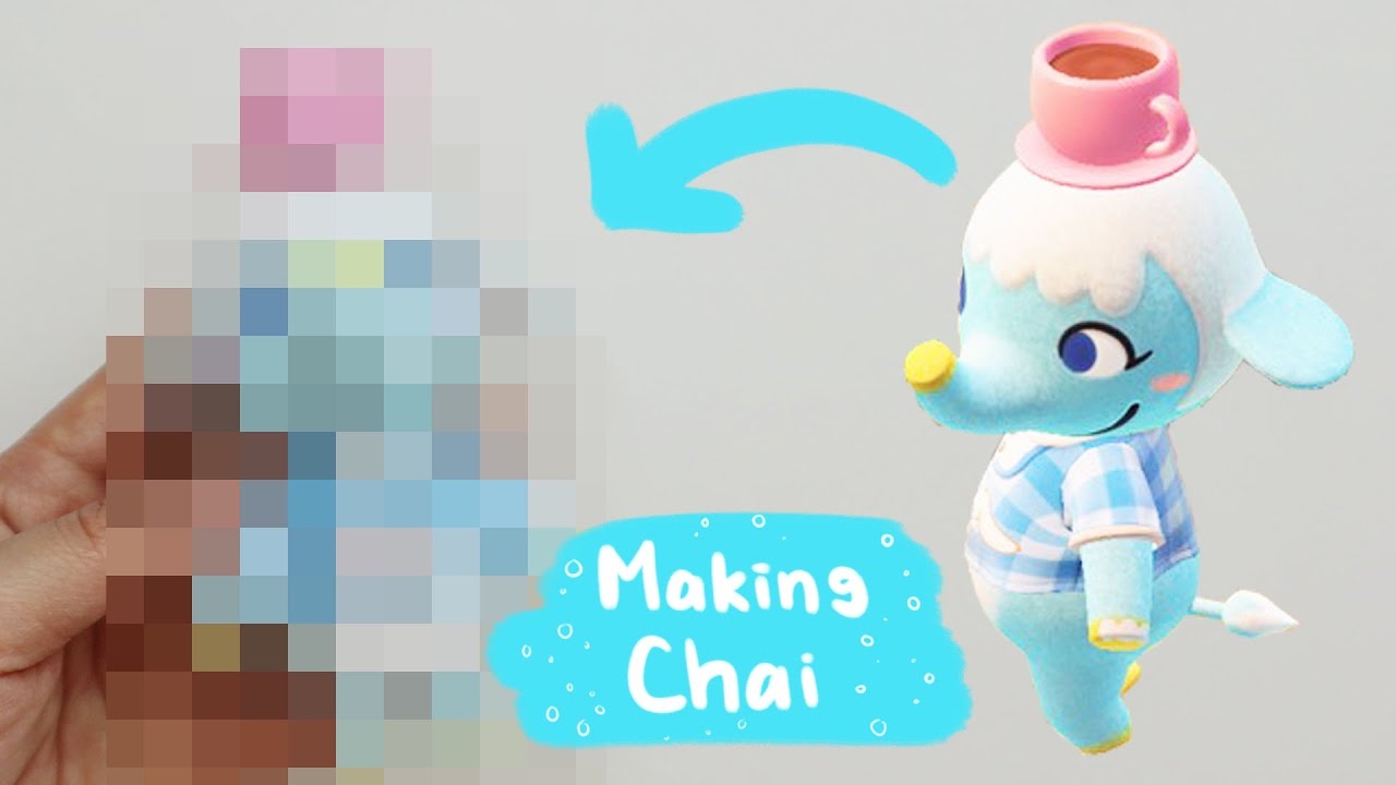 Animal Crossing x Sanrio: Chai | Polymer Clay Figurine - YouTube