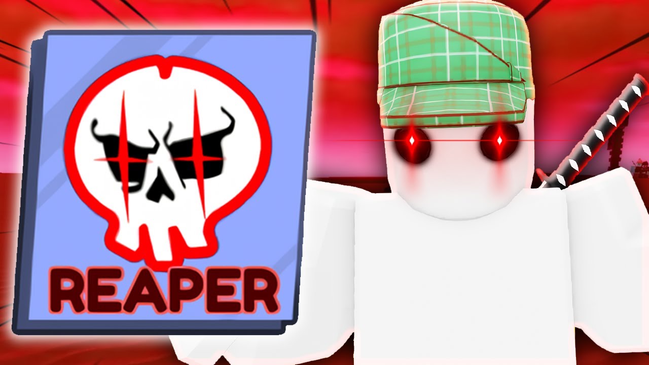 Trollando com REAPER no BLADE BALL do ROBLOX kkkk - YouTube