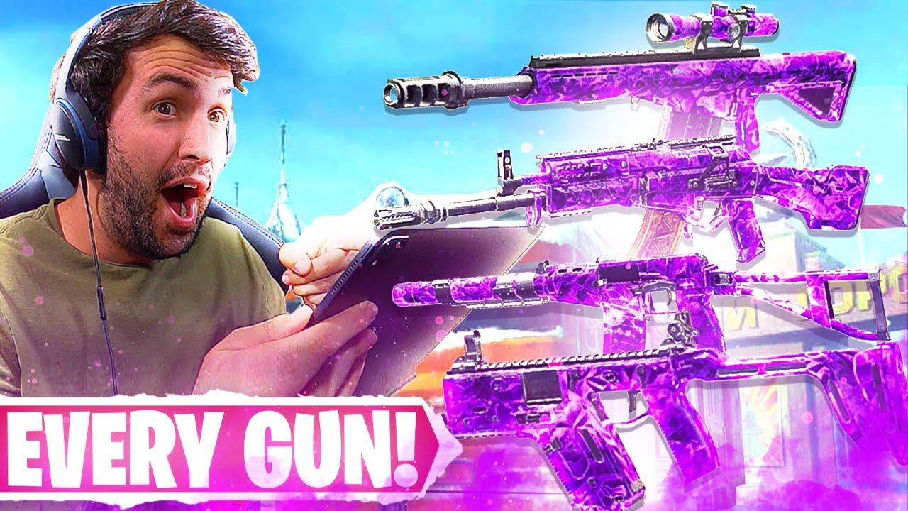 Aether Crystal on Every Gun in COD Mobile - YouTube