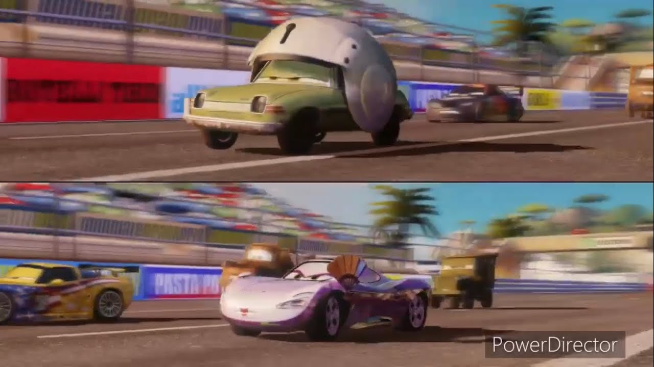 Cars 2 the video game #30|Race| Gunner Acer Vs Cherry Blossom Holley ...