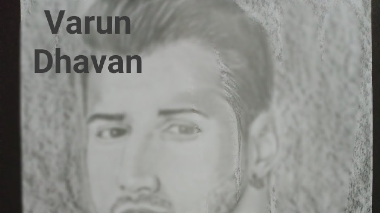Varun Dhavan | Portrait Drawing | - YouTube