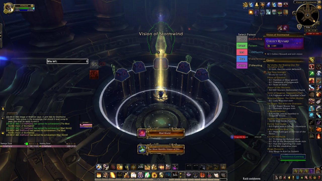 451 Protection Paladin Stormwind Horrific Vision 5-Mask Full Clear 2020 ...