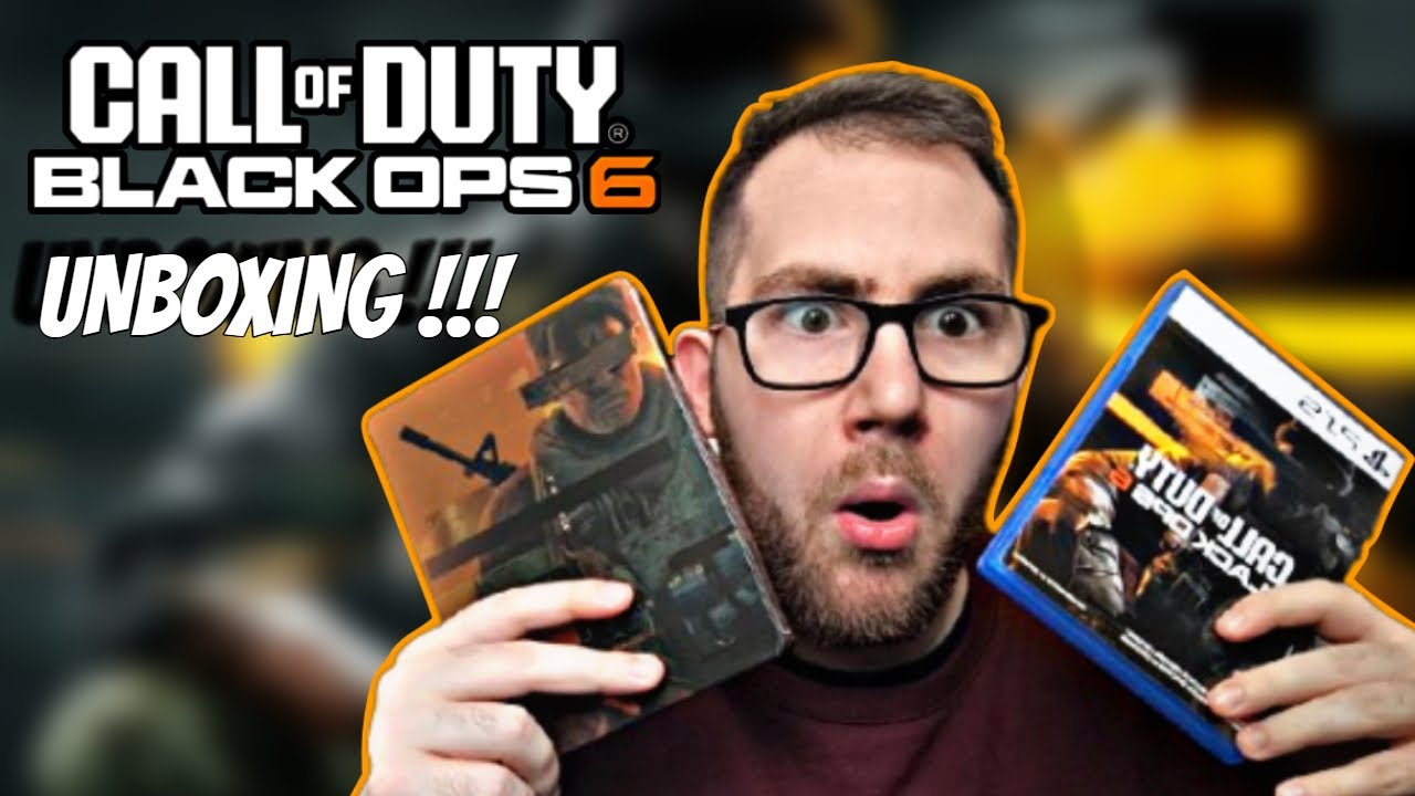 UNBOXING !!! CALL OF DUTY BLACK OPS 6 ‎@byDuaLx - YouTube