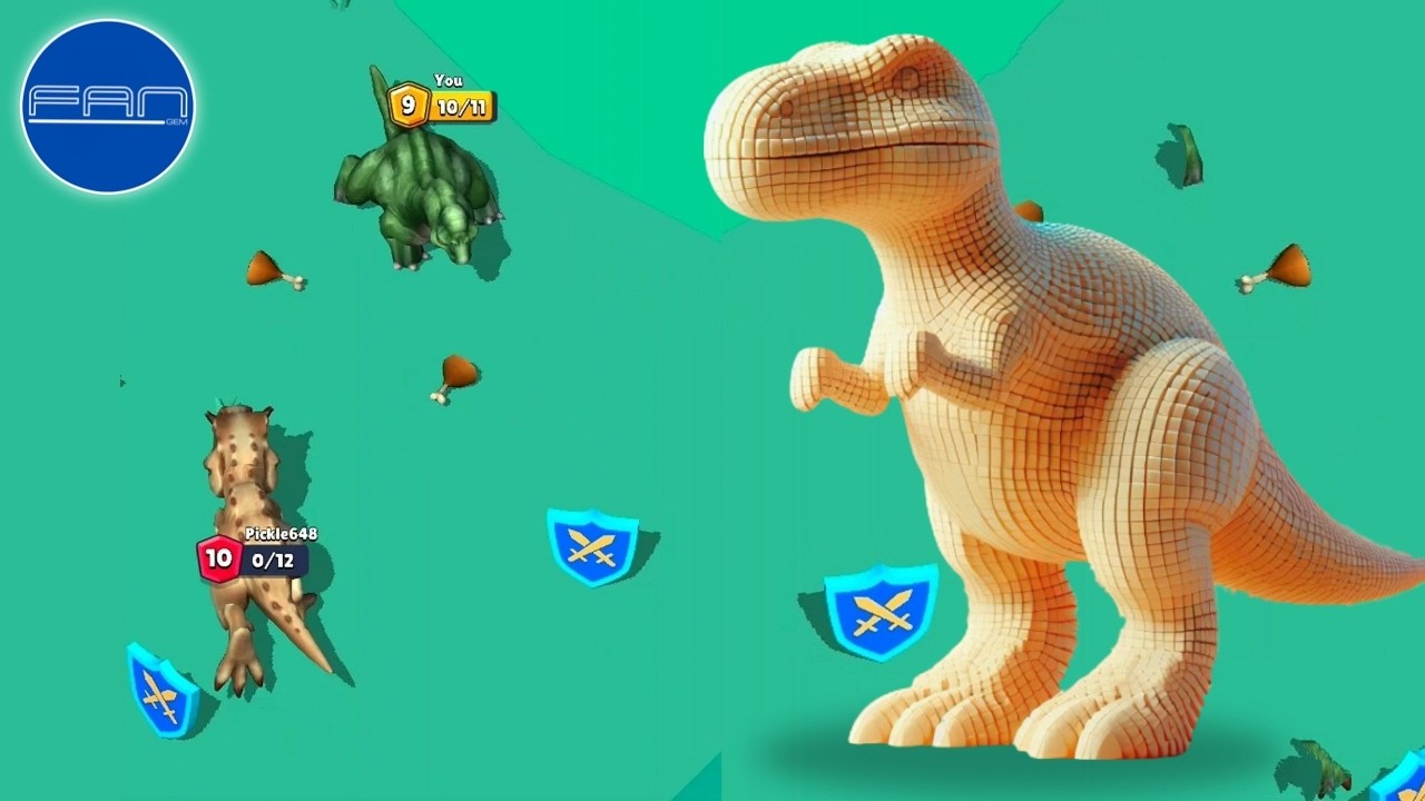 Level Up in Dino I.O New Up Date - Merge Dinosaur - YouTube