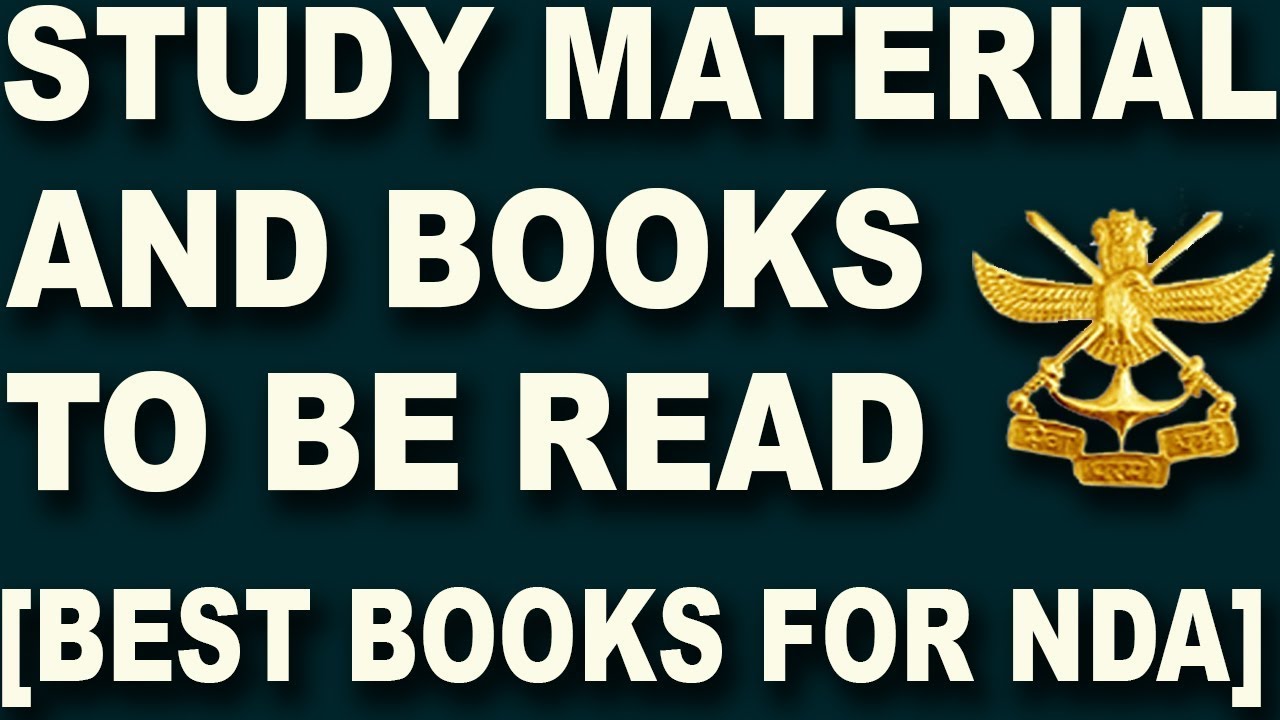 NDA Study Material and Books to be read | Best Books for NDA & NA | NDA ...