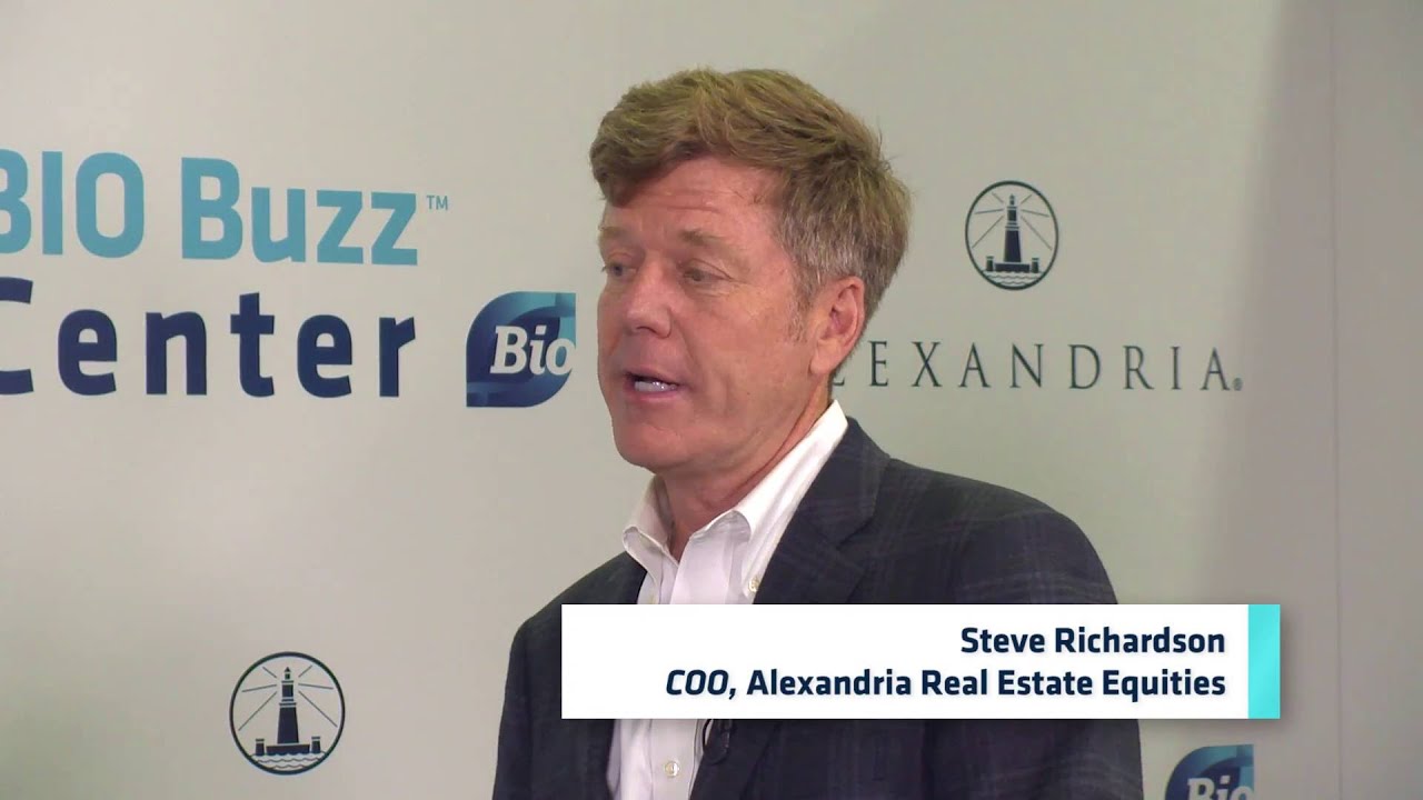 Steve Richardson, Alexandria Real Estate Equities at the 2016 BIO ...