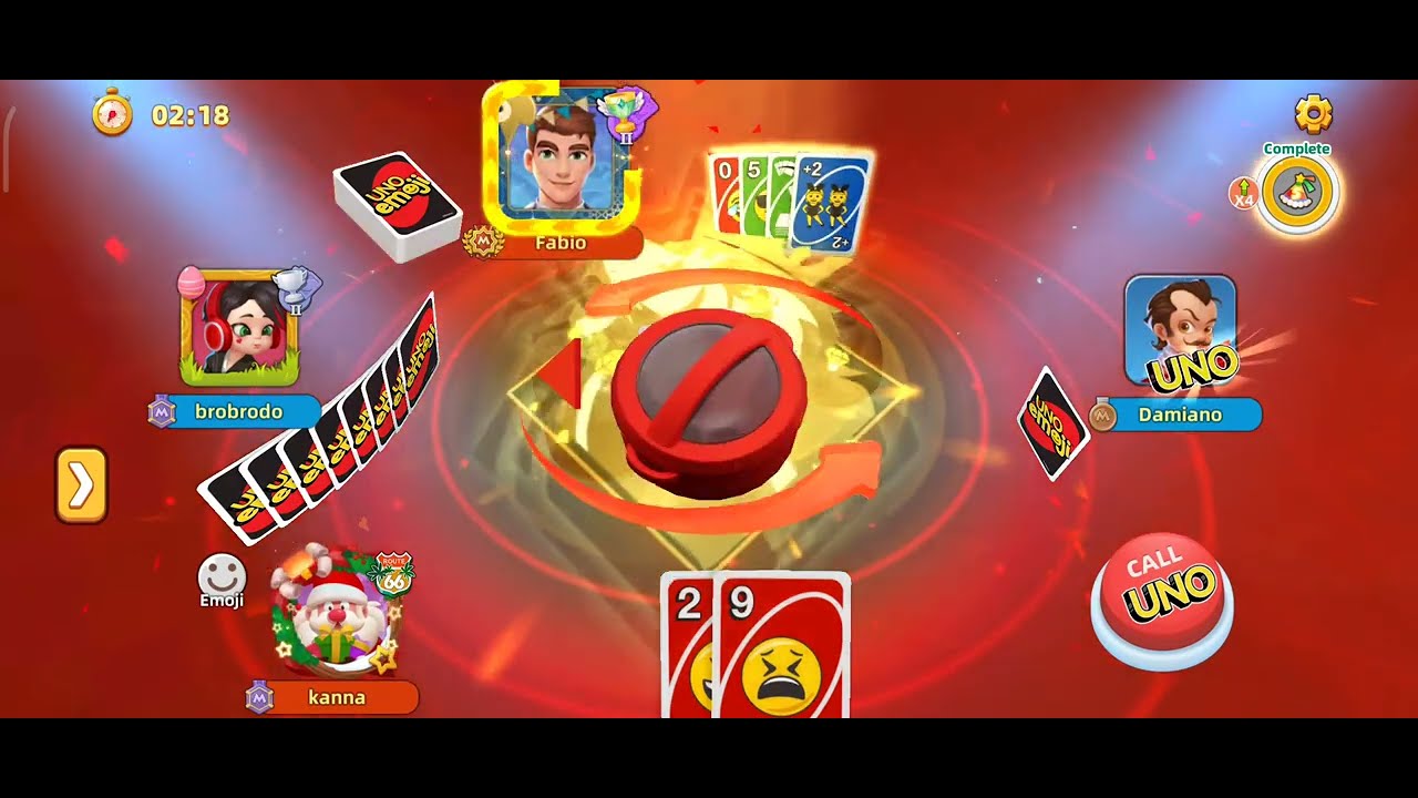 UNO Teammate using +4 Card help to Win the match - YouTube
