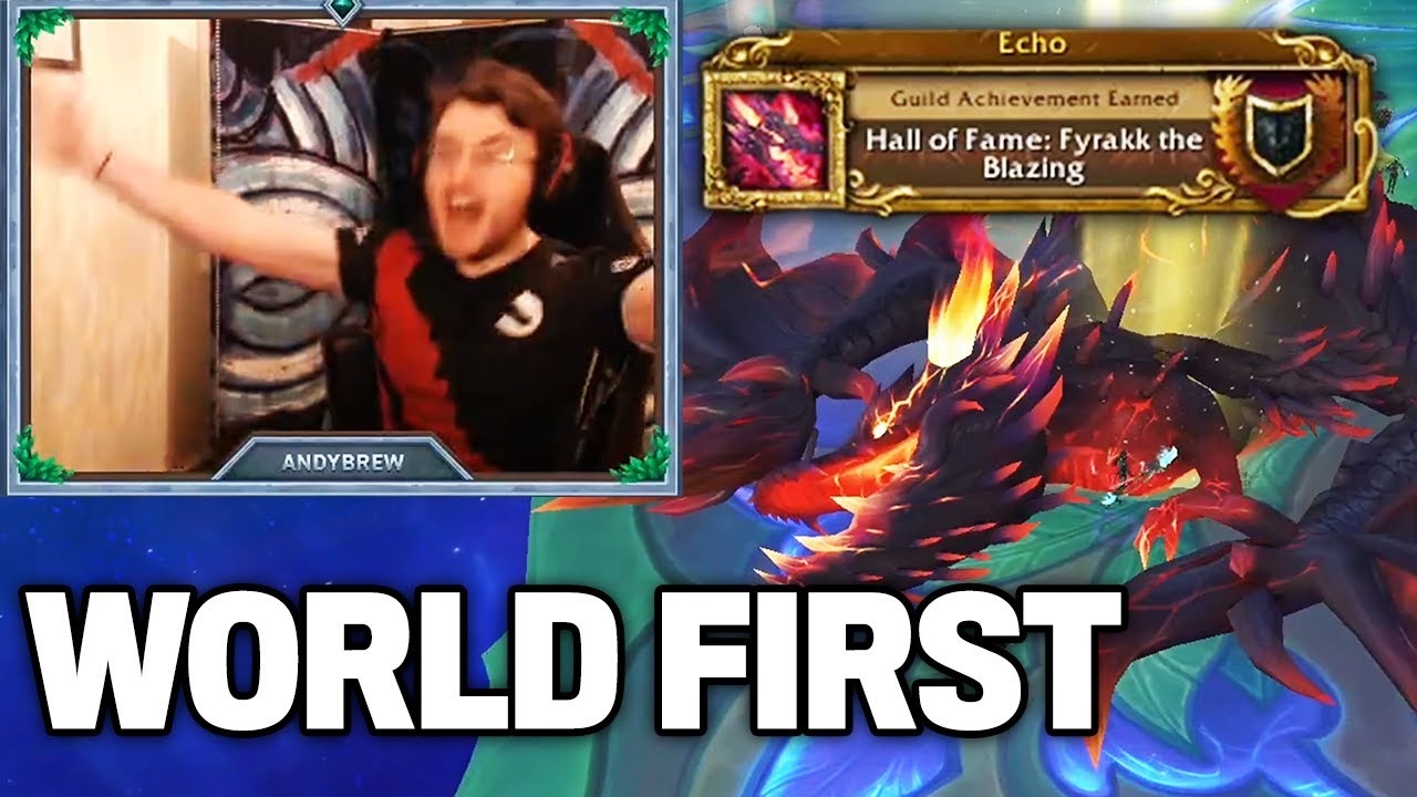 WORLD FIRST MYTHIC FYRAKK! Tank POV - YouTube