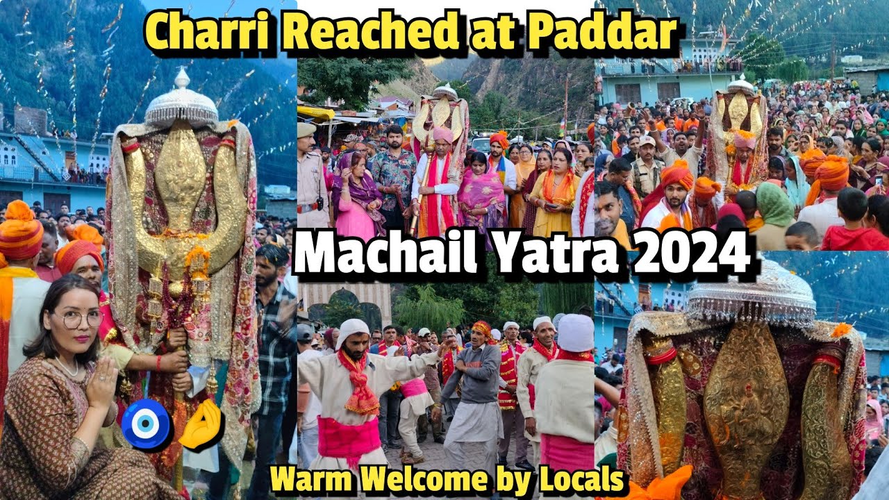 Chandi Maa "Charii" Reached at Paddar // Machail Yatra 2024 // Jai Mata ...