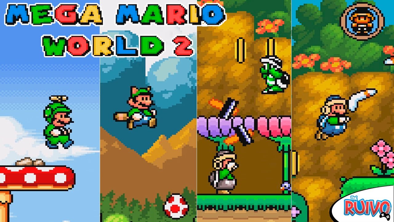 O IncrÍvel Mega Mario World 2 Awakened Power Para Super Nintendo Youtube