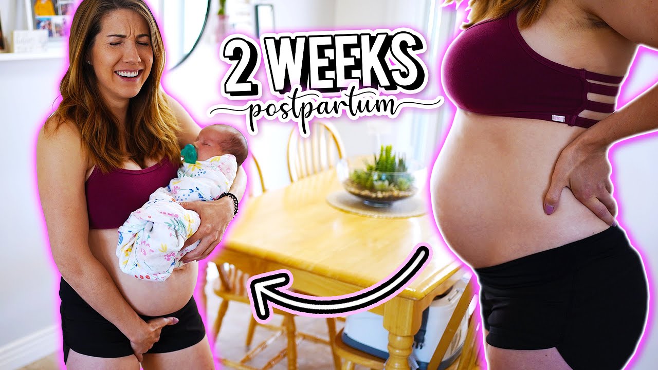2 Week Postpartum Update - LIFE WITH 2 UNDER 2! - YouTube