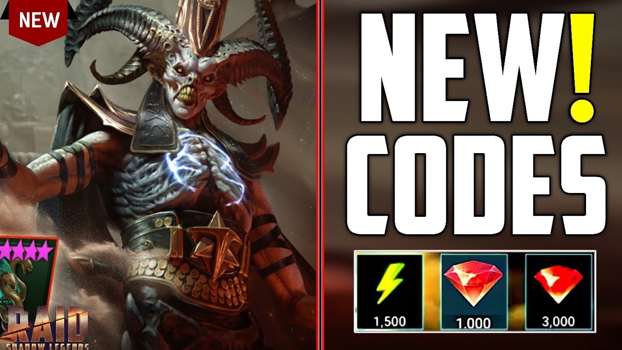 Recap Code!] NEW WORKING RAID SHADOW LEGENDS PROMO CODES - DECEMBER ...