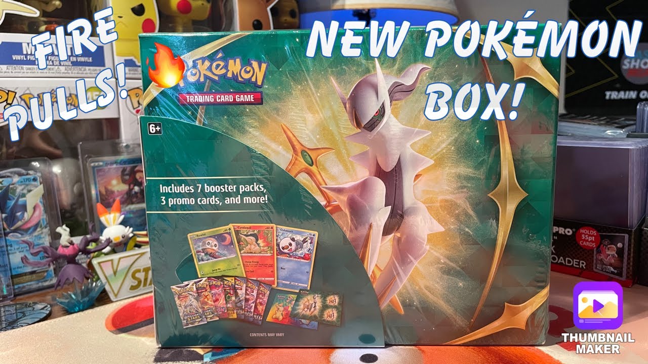What is this new Pokémon Box?! *FIRE PULLS! 🔥* #pokemon #pokémon # ...