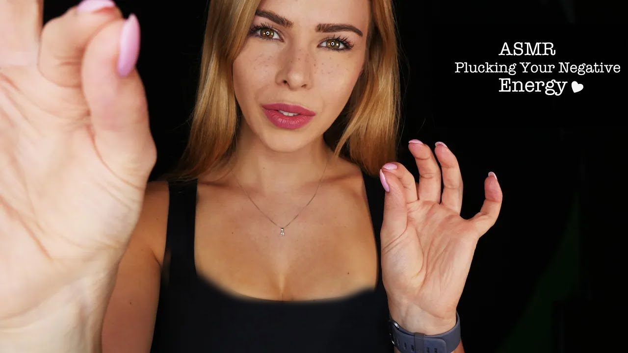Asmr Plucking Your Negative Energy 💛 Youtube