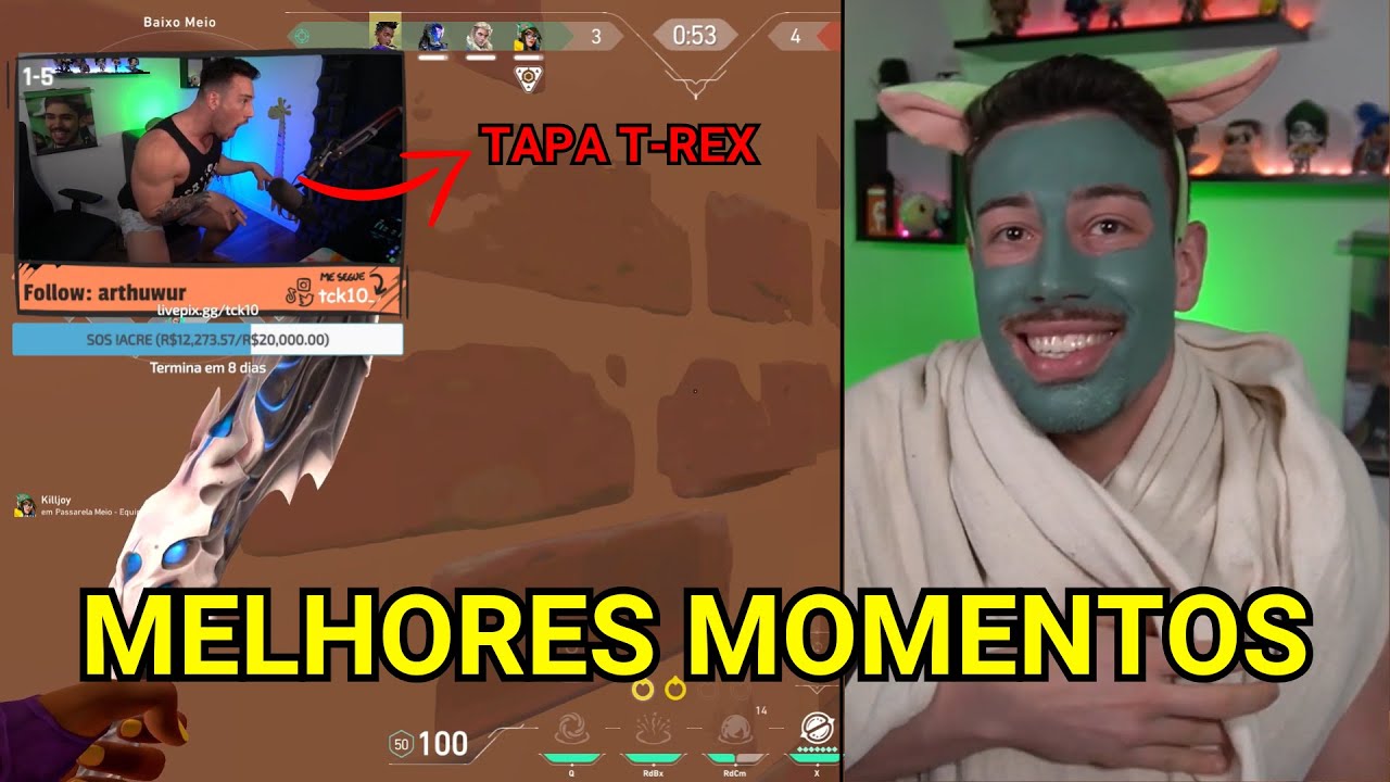 MELHORES MOMENTOS DA LIVE DO TCK EP. 1 - YouTube