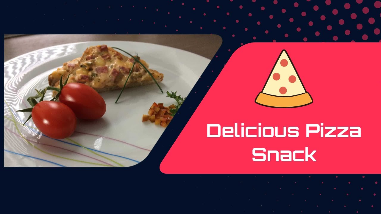 Delicious Snack Pizza Toast Recipe - YouTube