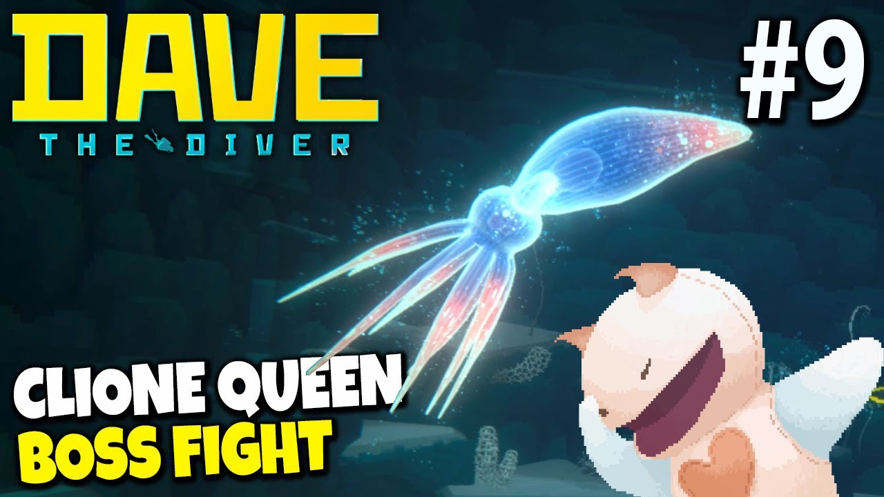 Boss Fight Clione Queen Dave The Diver Indonesia Part 9 - YouTube
