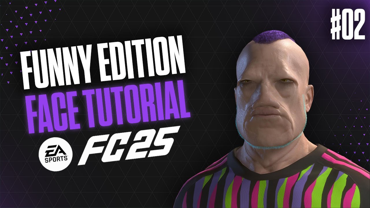 How to make FUNNY FACES in EA FC 25 - Pro Clubs & Career Mode Face ...