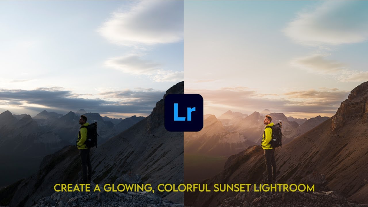 How to Create Realistic Sunset Effect in Lightroom- Lightroom Tutorial ...