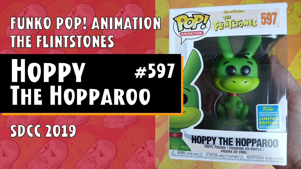 Funko Pop The Flintstones - Hoppy The Hopparoo - #597 - Exclusive SDCC ...