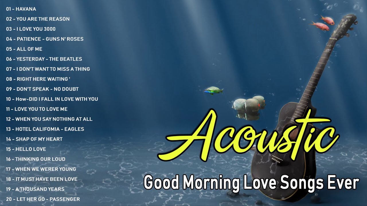 New Acoustic Songs 2020 Collection - Best English Acoustic Cover Of ...