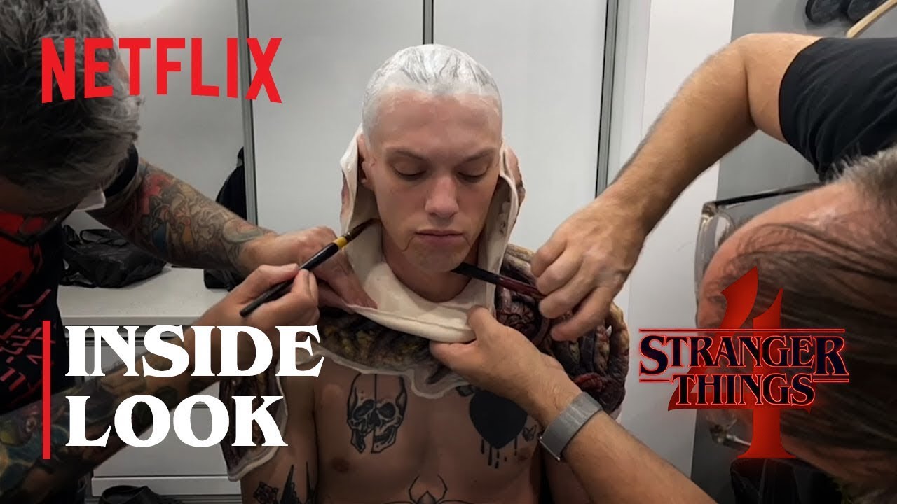 Stranger things vecna behind the scenes ||Netflix ||Stranger Things ...