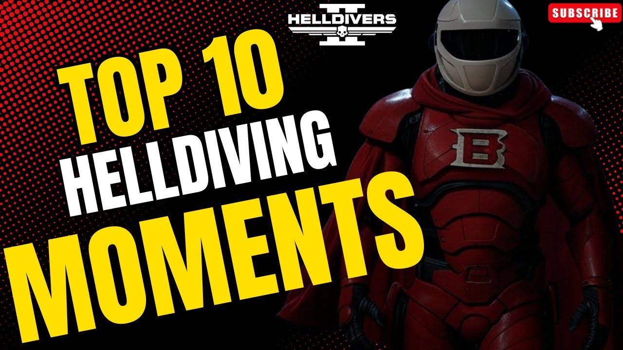 TOP 10 MOMENTS | HELLDIVING WITH FRIENDS! - YouTube