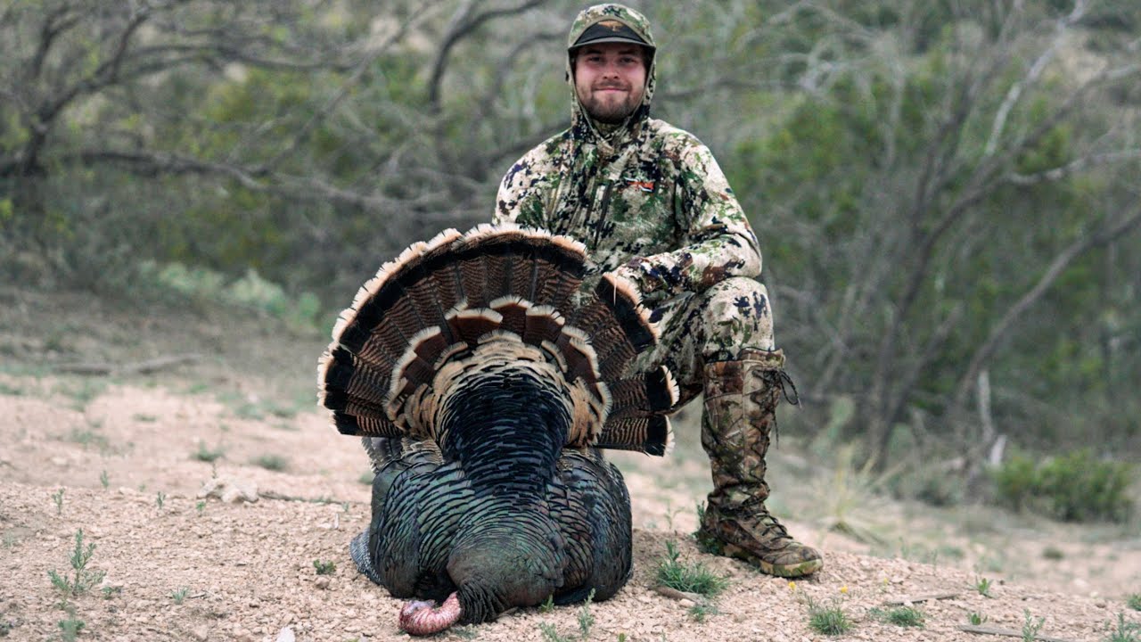 TURKEY HUNTING - Two turkeys on opening day in Texas! - YouTube