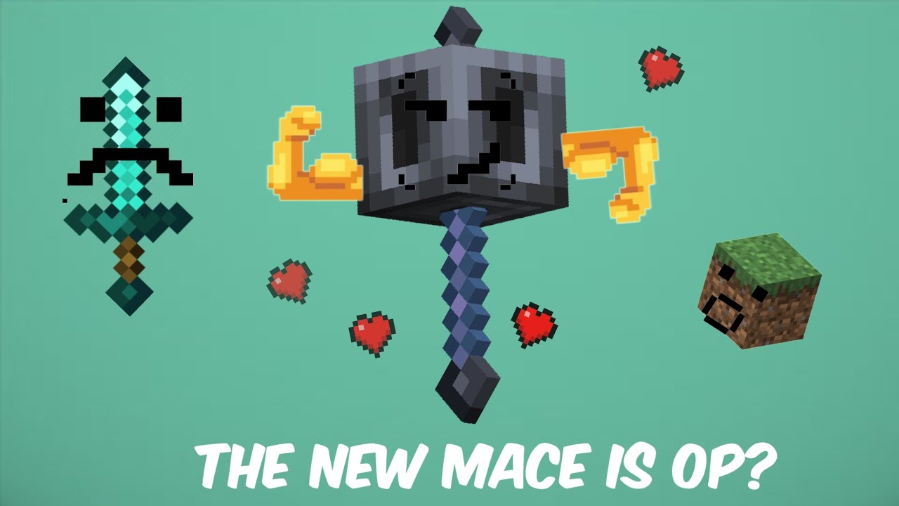 Is the new MACE in Minecraft OP? #minecraft - YouTube