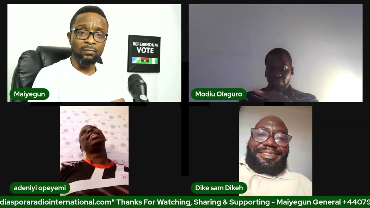 The People's Parliament Open Conversations On Nigeria's Political Mess ...