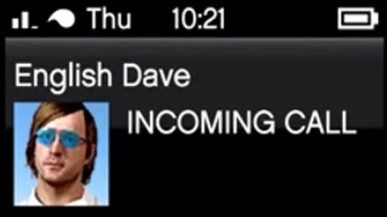 English Dave always calls at the wrong time... - GTA Online - YouTube