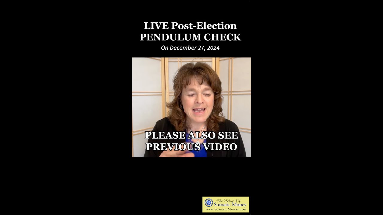 LIVE POST-ELECTION PENDULUM CHECK - With Kamala Harris Focus - YouTube