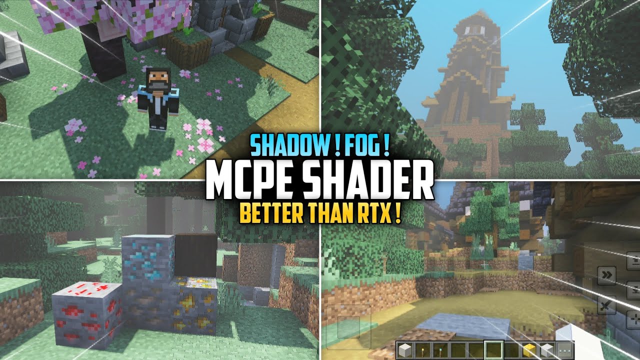 🔥BETTER THAN RTX GRAPHICS ! IN MCPE SHADER 1.20.60 - YouTube
