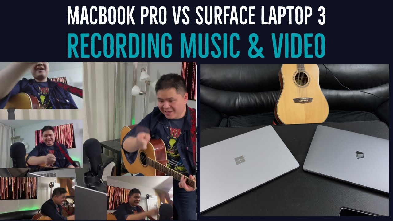 Macbook Pro 16" Stereo Mic & Camera Best for Music? Vs Surface Laptop 3 ...