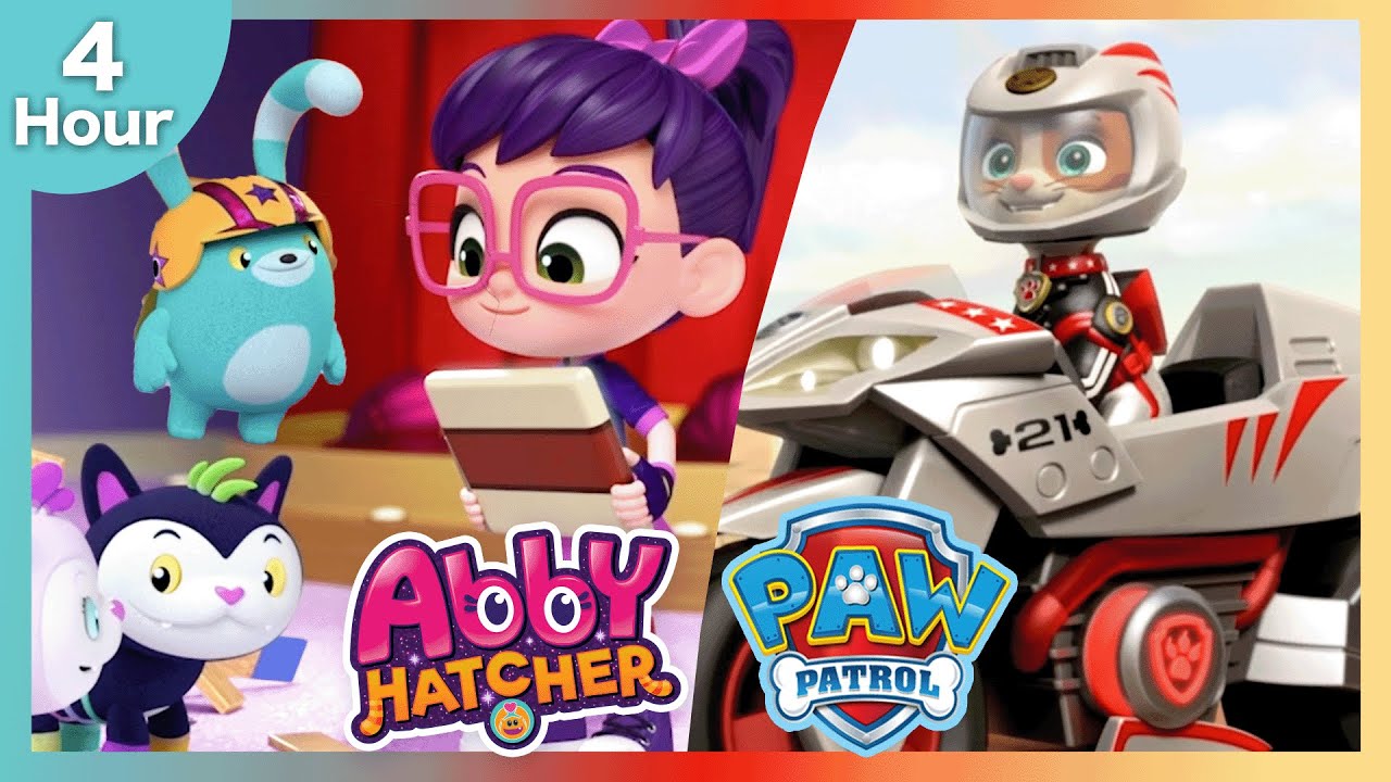 Singing with Abby & Bozzly!🎤 Paw Patrol's Dessert Race Rescue! Cartoons ...