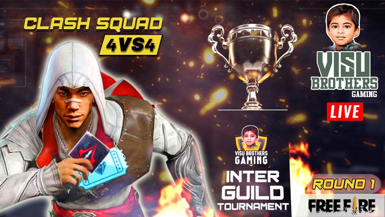 🏆Inter Guild CS Tournament🏆 | ROUND 1 | FREEFIRE TAMIL | Visu Brothers ...