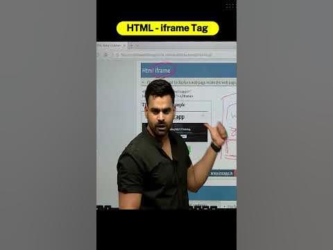 HTML - iframe Tag || #incapp #rahulchauhansir #shorts #virelvideo #coding #html #webpage - YouTube