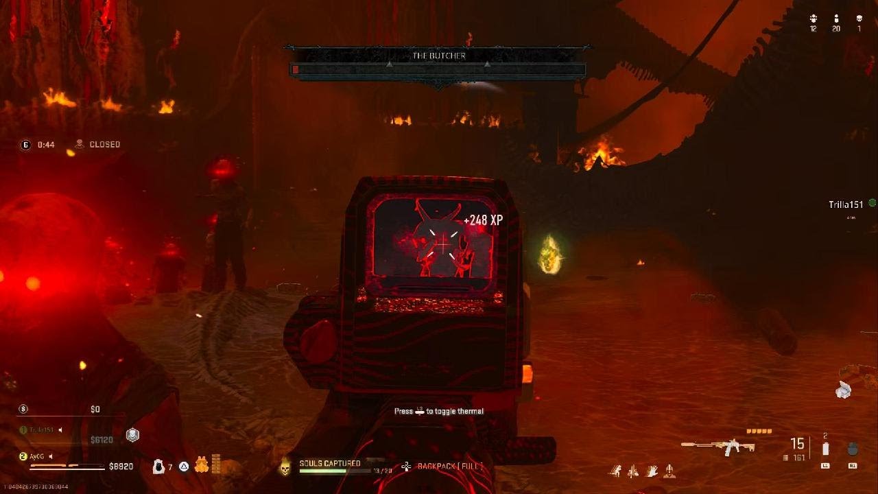 COD x Diablo IV The Butcher Full Boss Fight - YouTube