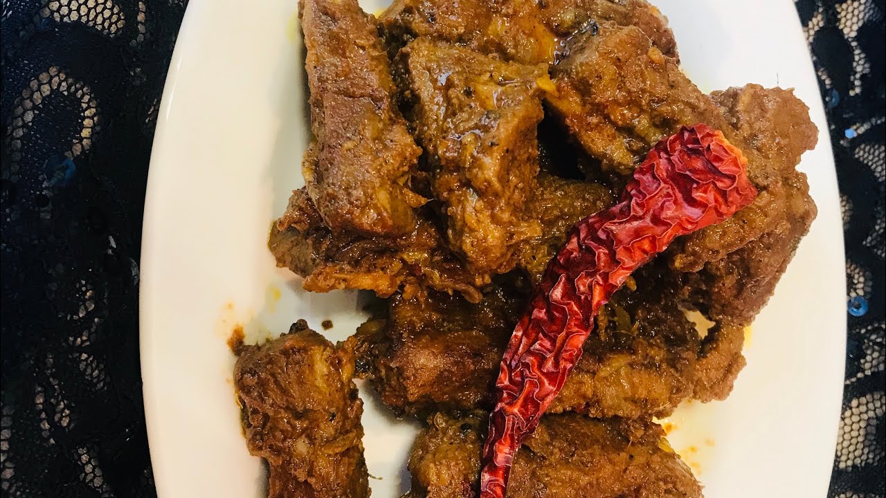 Goan pork recipe ( mums way with her masala ) - YouTube